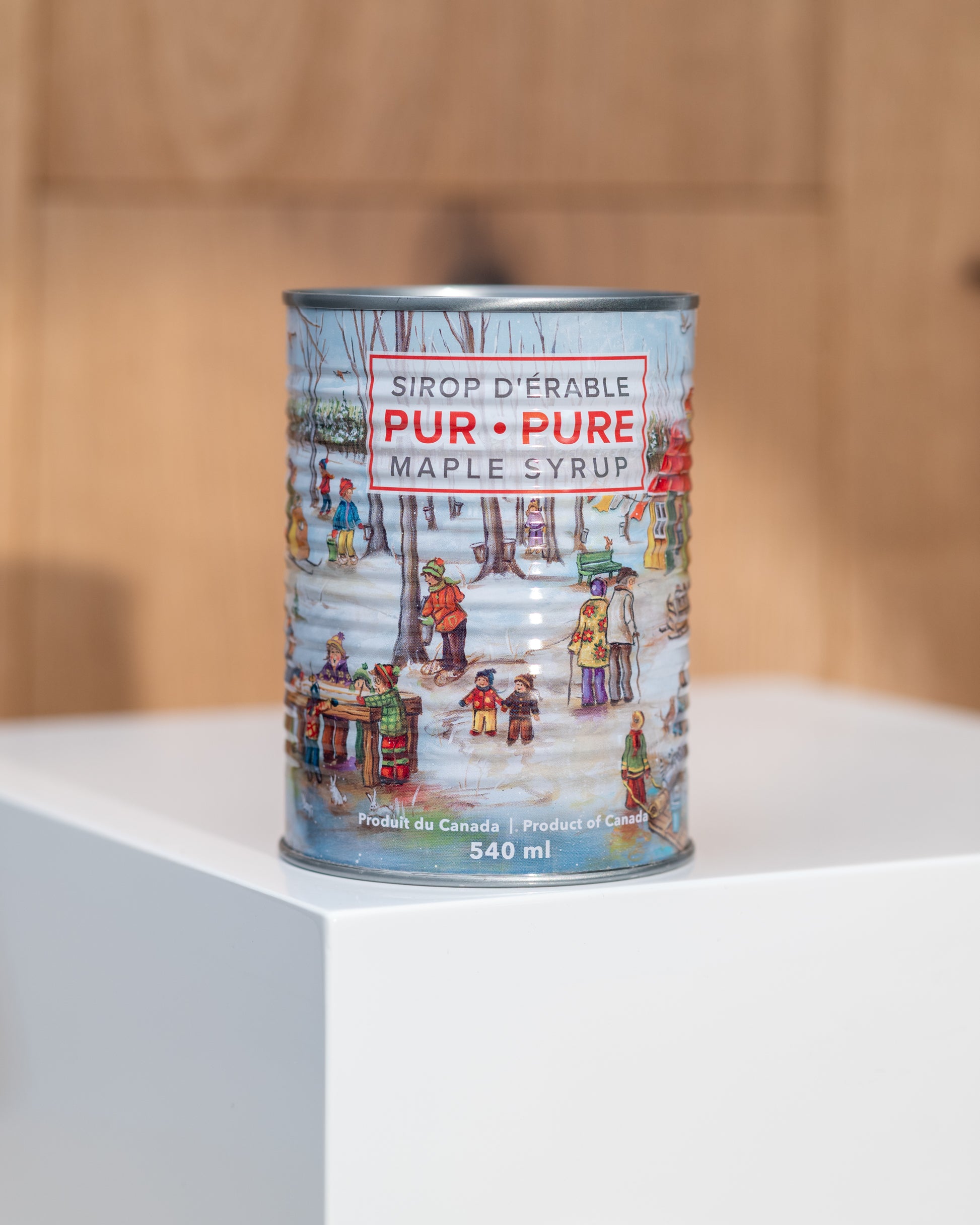 Dark maple syrup – 8 cans of 540 ml – 1 gallon